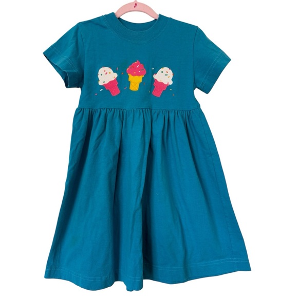 Kelly's Kids | Dresses | Vtg 9s Kelly Kids Dress Girls Sz 5 Ice Cream ...